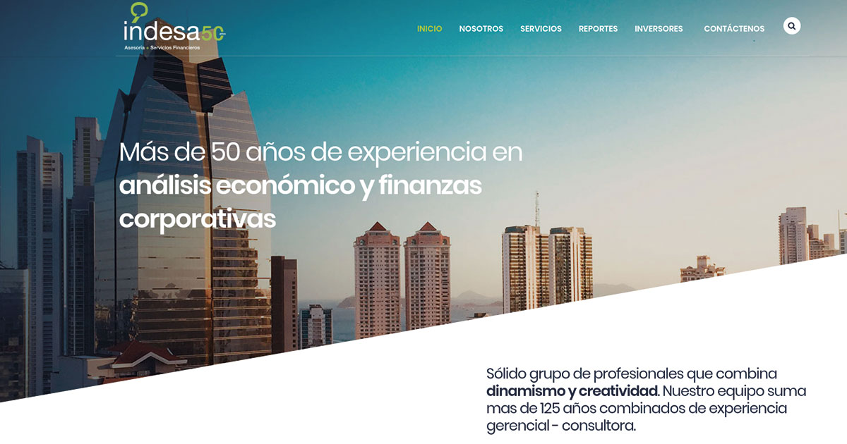 Análisis económico y finanzas coporativas | Indesa Panamá